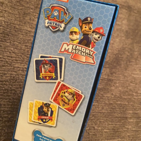 Toys | Paw Patrol Memory Match Game | Poshmark